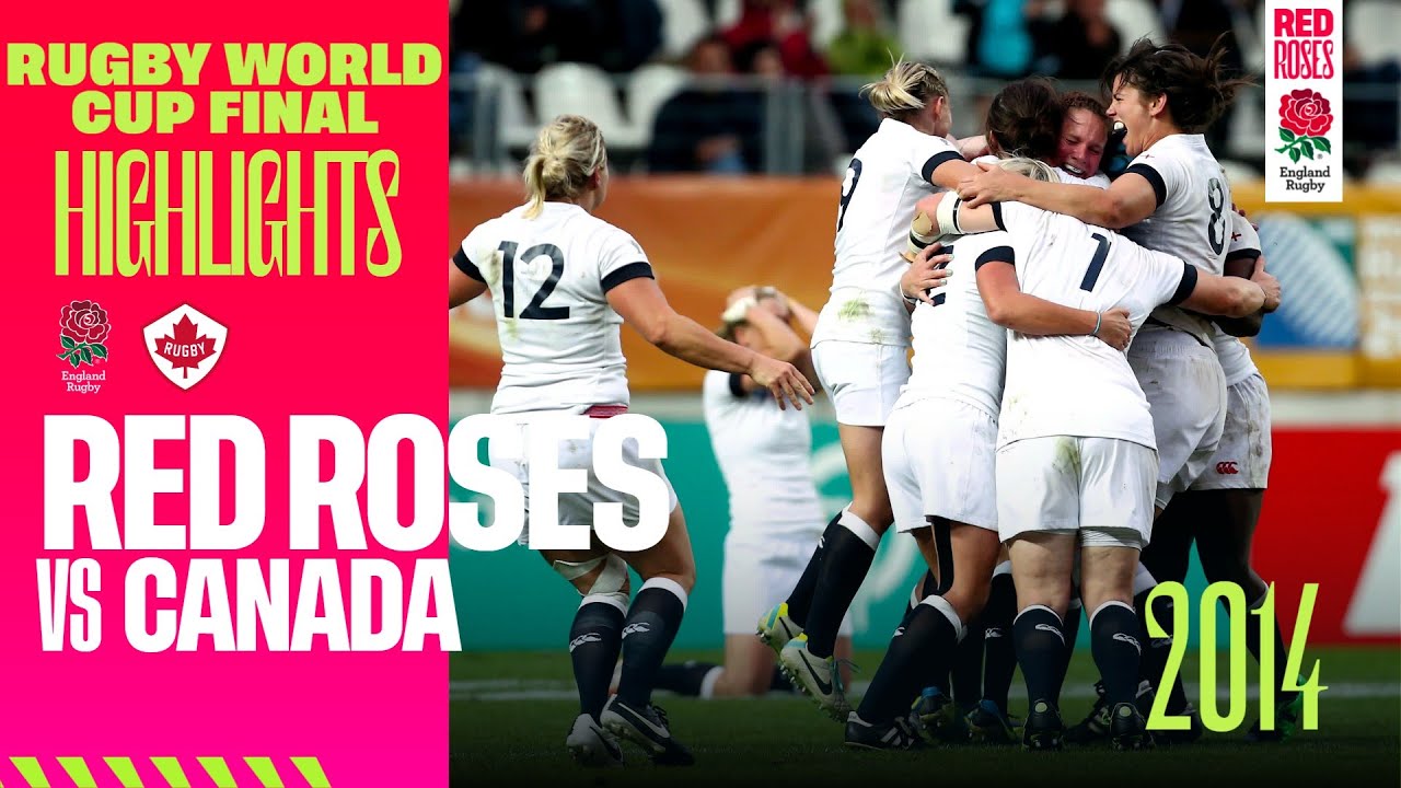 On This Day 2014 The Red Roses 🌹 Win The World Cup Against Canada - YouTube