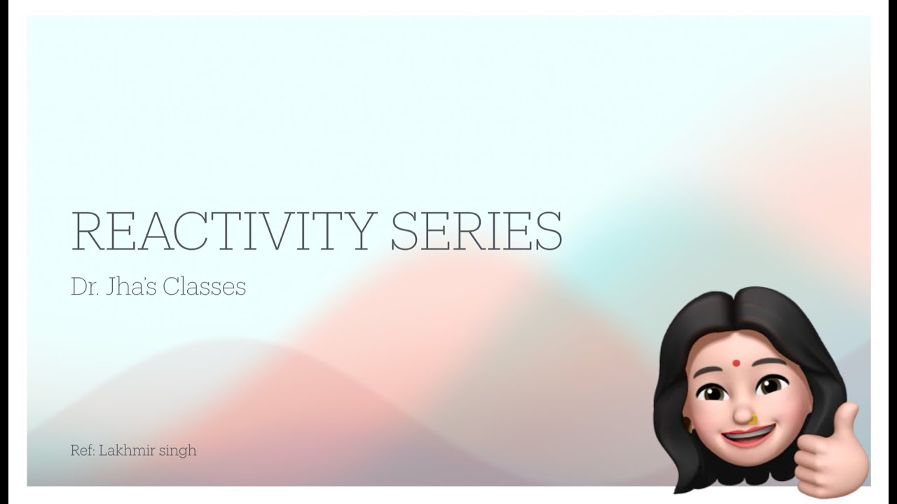 Reactivity Series class 8 science - YouTube