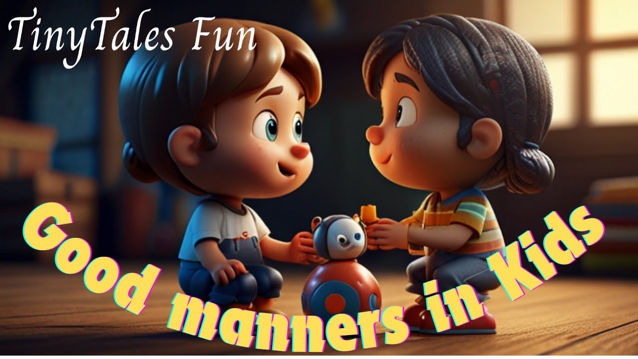 Good manners - Rhyme for kids | Learn good manners for kids | Animated ...