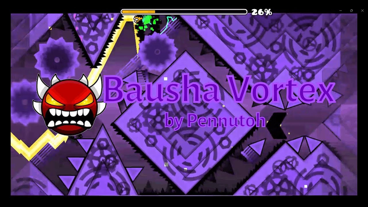 Bausha Vortex by Pennutoh [Geometry Dash] - YouTube
