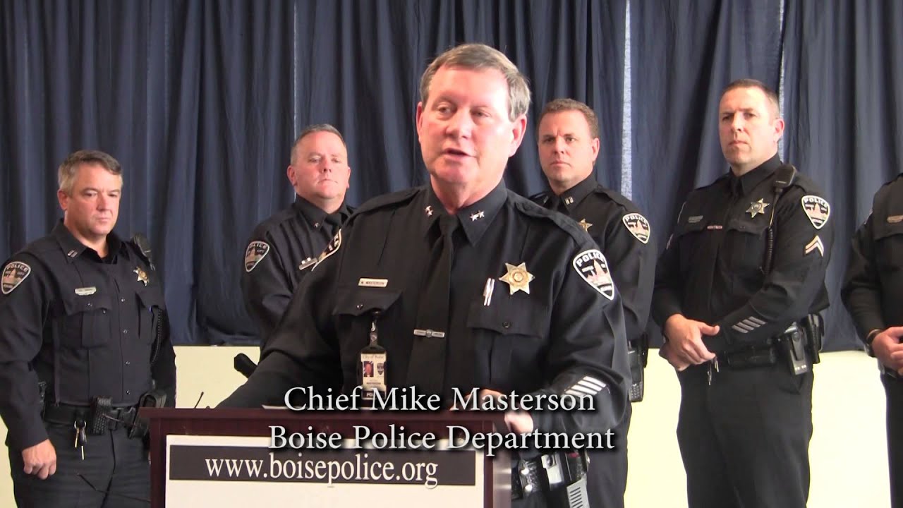 Boise Police Chief Announcement 12-22 - YouTube