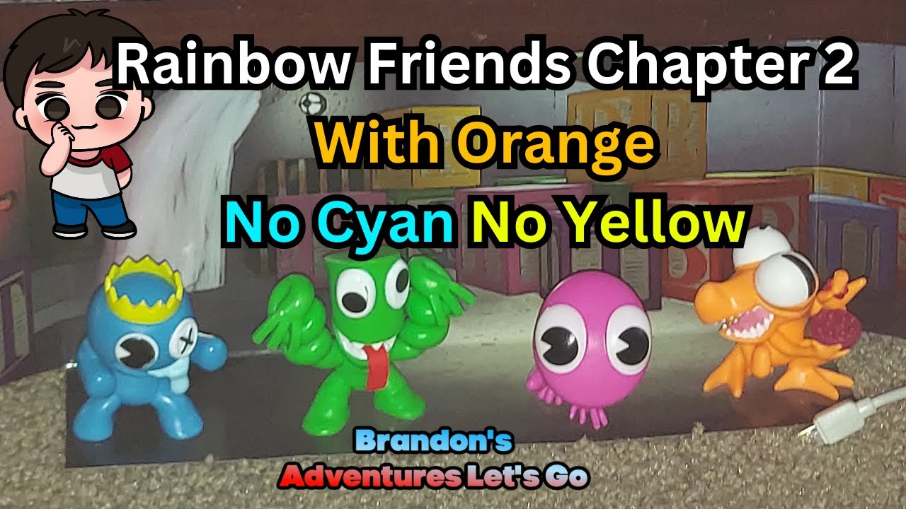 Rainbow Friends Chapter 2 With Orange No Cyan No Yellow - YouTube