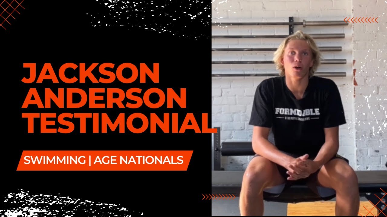 Athlete Testimonial | Jackson Anderson | Age Swimming - YouTube
