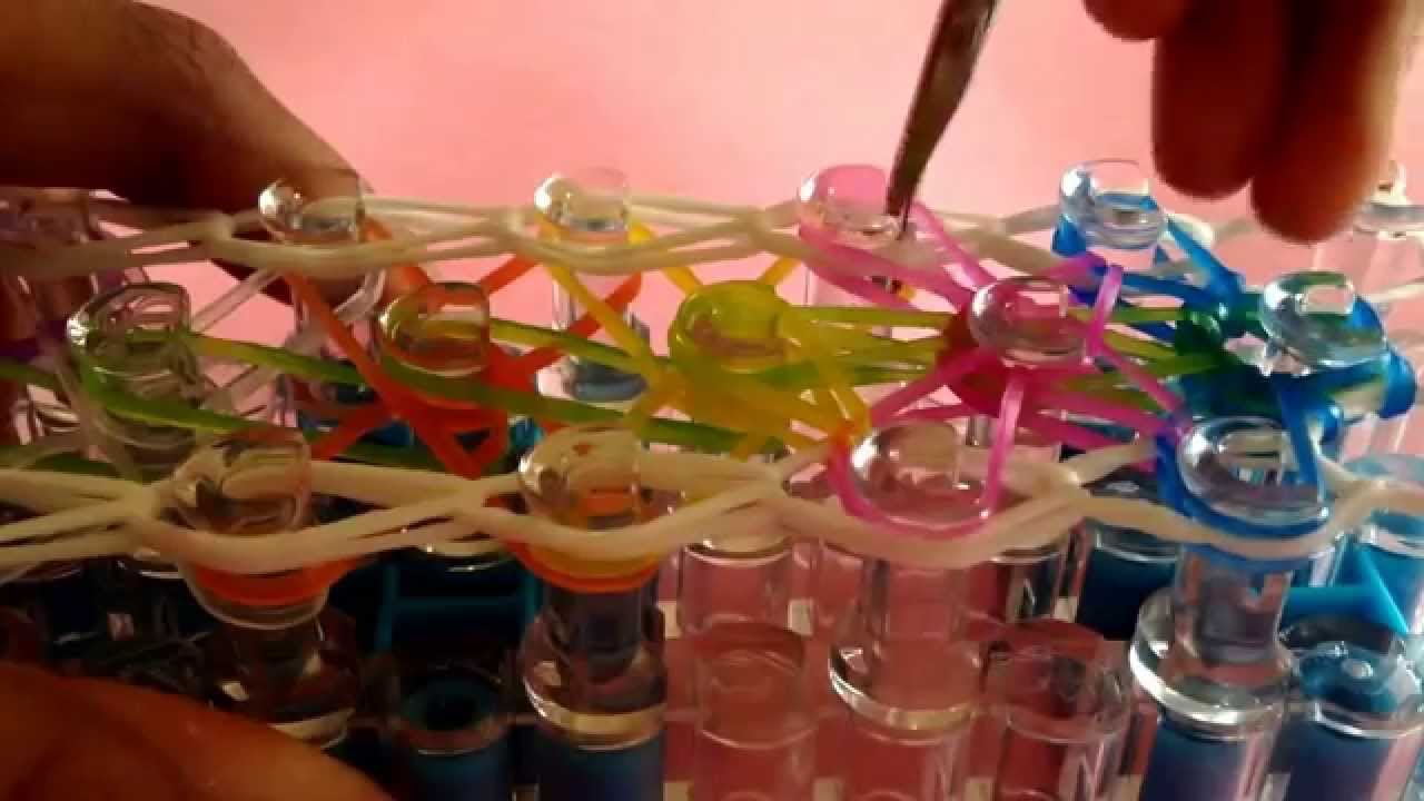 NEW Rainbow Loom Blooming Butterflies Bracelet | Original Design - YouTube
