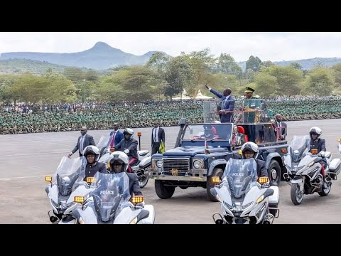 Kenya National Youth Service Recruits Pass-Out Parade, Gilgil, Nakuru ...