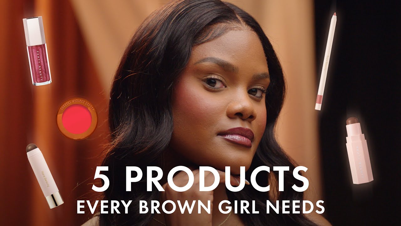I Love These 5 Products for My Brown Skin | Sephora - YouTube