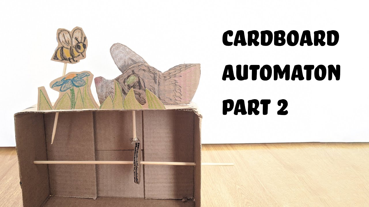 Weekly Build IT: Cardboard Automaton Part 2 - YouTube