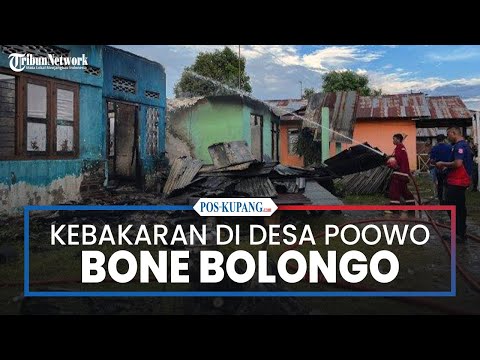 Kebakaran Rumah di Desa Poowo Bone Bolango Gorontalo