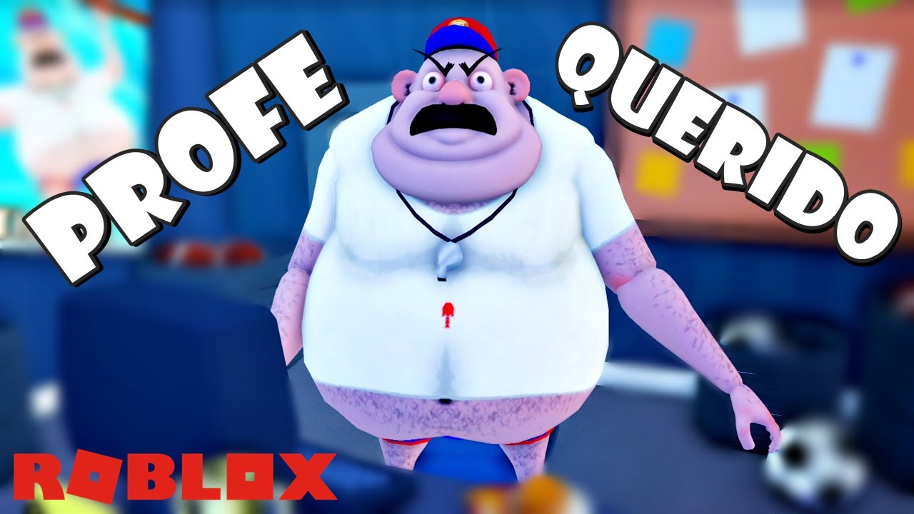 Professor De Educação Física MAIS PODEROSO DO MUNDO ROBLOX Escape Evil ...