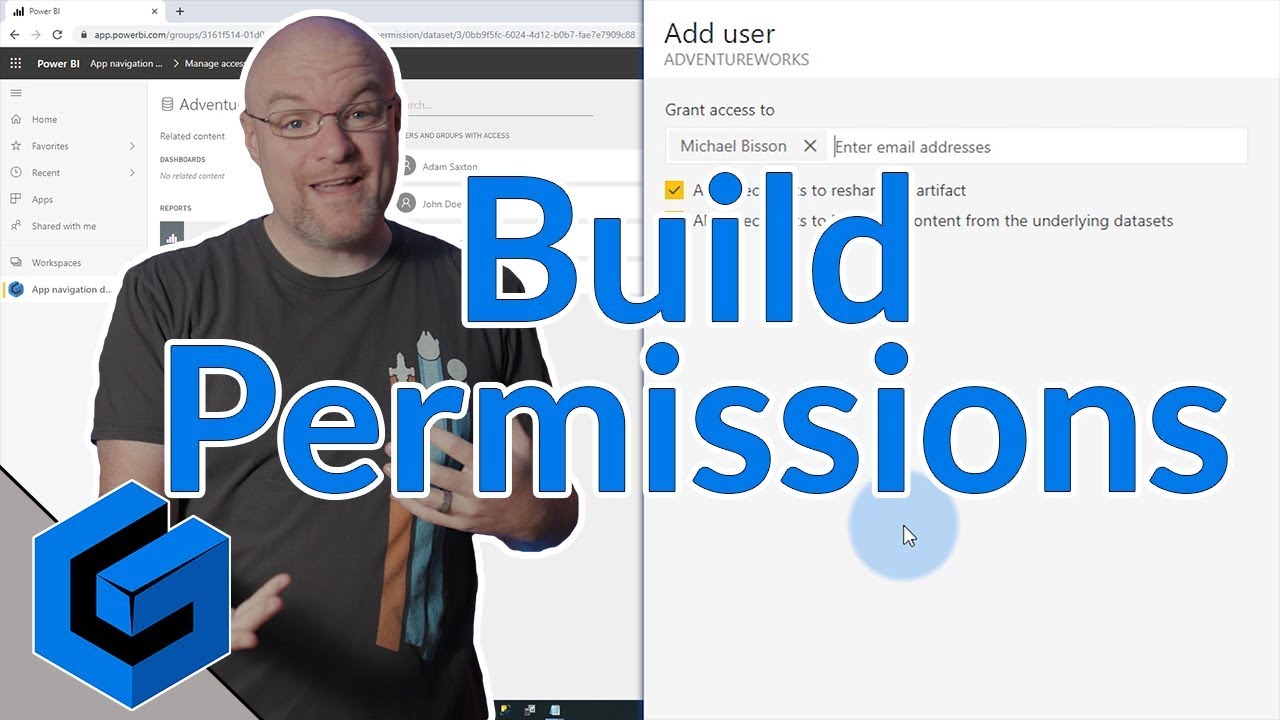 What the heck are BUILD PERMISSIONS in Power BI?!? - YouTube