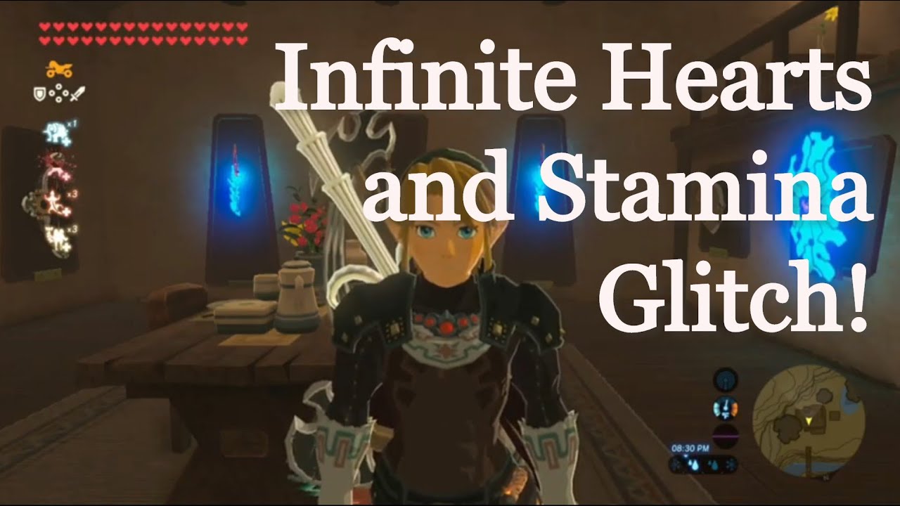 The Infinite Hearts And Stamina Glitch LoZ Botw YouTube the-infinite-hearts-and-stamina-glitch-loz-botw-youtube