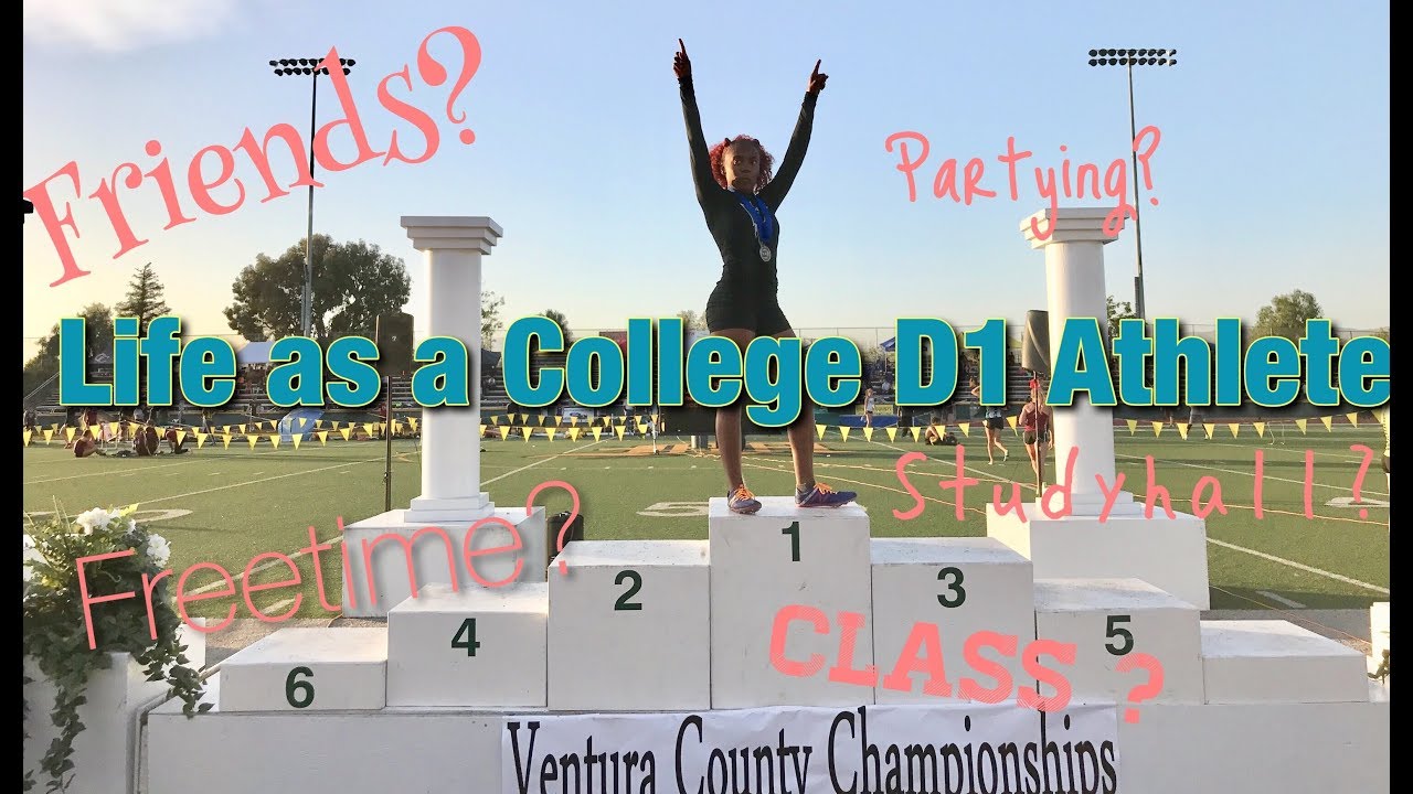 A DAY IN THE LIFE OF A D1 STUDENT ATHLETE !!! VLOG - YouTube
