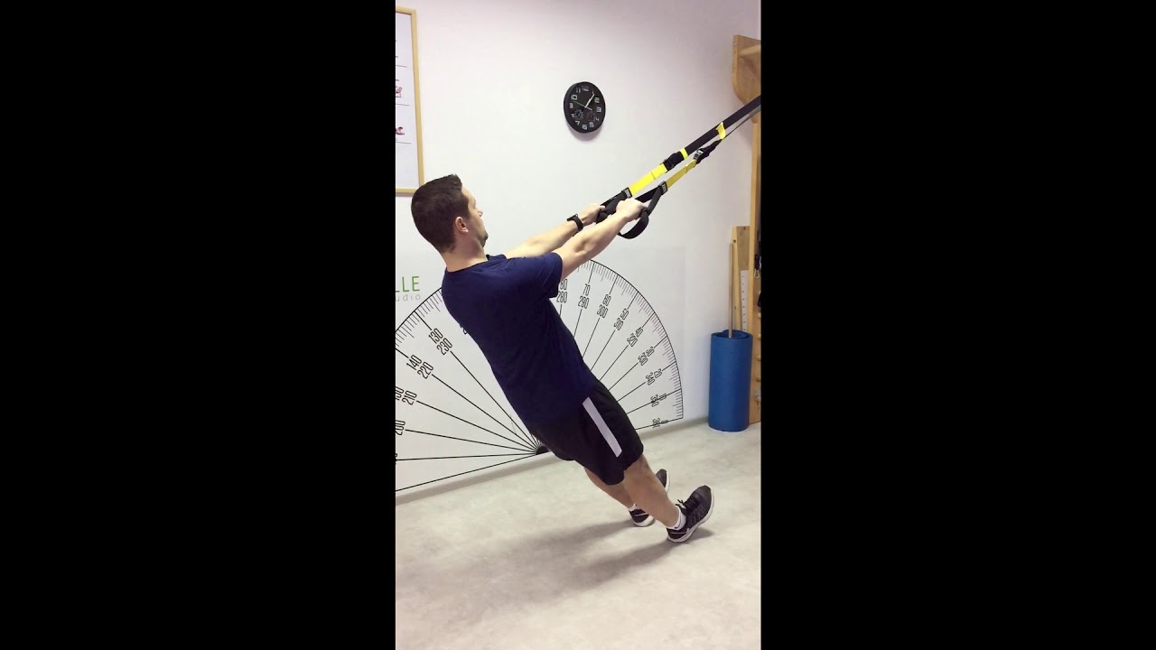 TRX row wide - Smart Fitnes Novi Beograd - YouTube