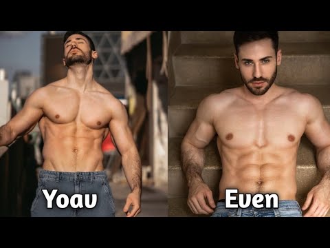 White Male Fitness Excellence: The Sculpted Physique of Yoav Even - YouTube