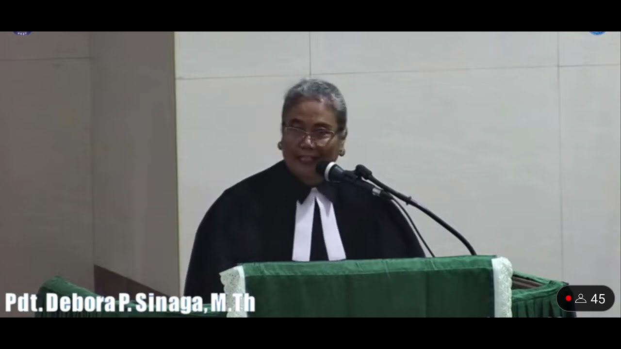 Khotbah Minggu | 1 Samuel 8:4-11 | Pdt. Debora P. Sinaga, MTh. Kepala Departemen Diakonia HKBP ...