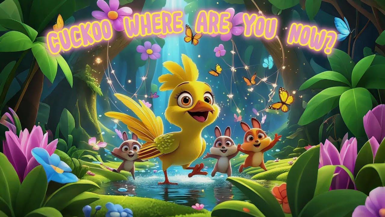 🕊️🎶 Cuckoo, Where Are You Now? - Fun Hide & Seek Song for Kids 🌈🔍 - YouTube