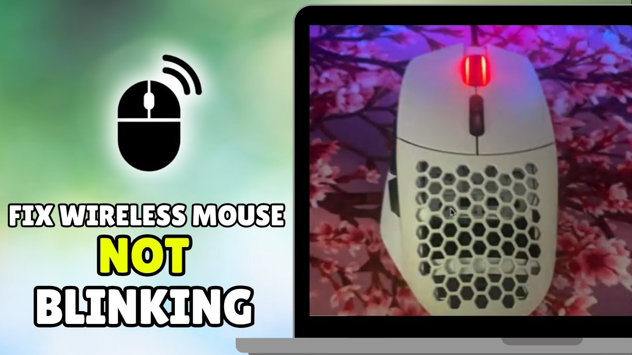 How To Fix Wireless Mouse Mouse Light Is Not Blinking (2026) - Full ...
