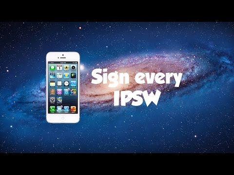 [TUTORIAL] Sign & install every IPSW (Downgrade)