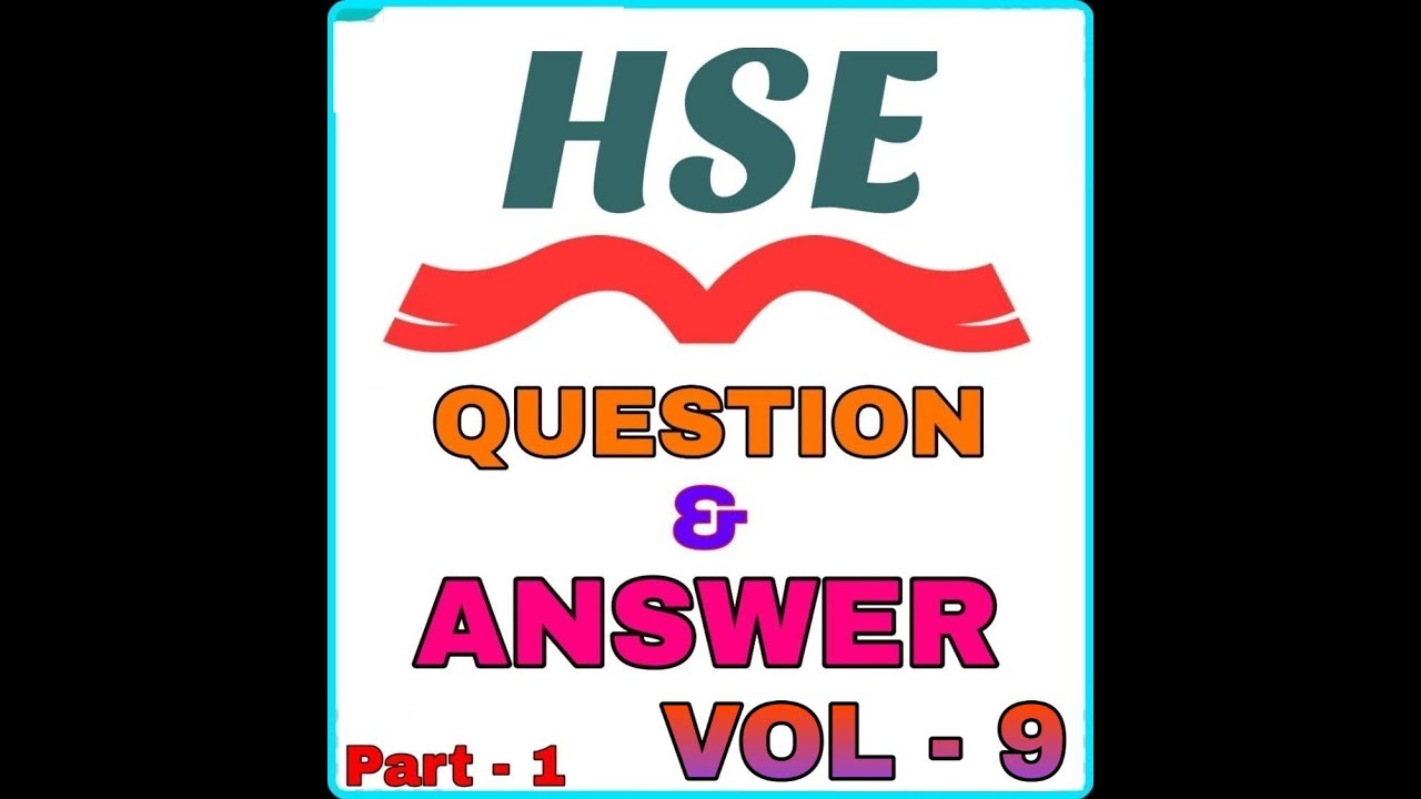HSE INTERVIEW QUESTIONS AND ANSWER VOL 9 YouTube hse-interview-questions-and-answer-vol-9-youtube