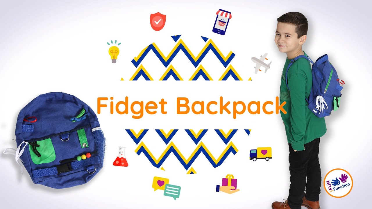 Fidget Backpack from Fun and Function - YouTube