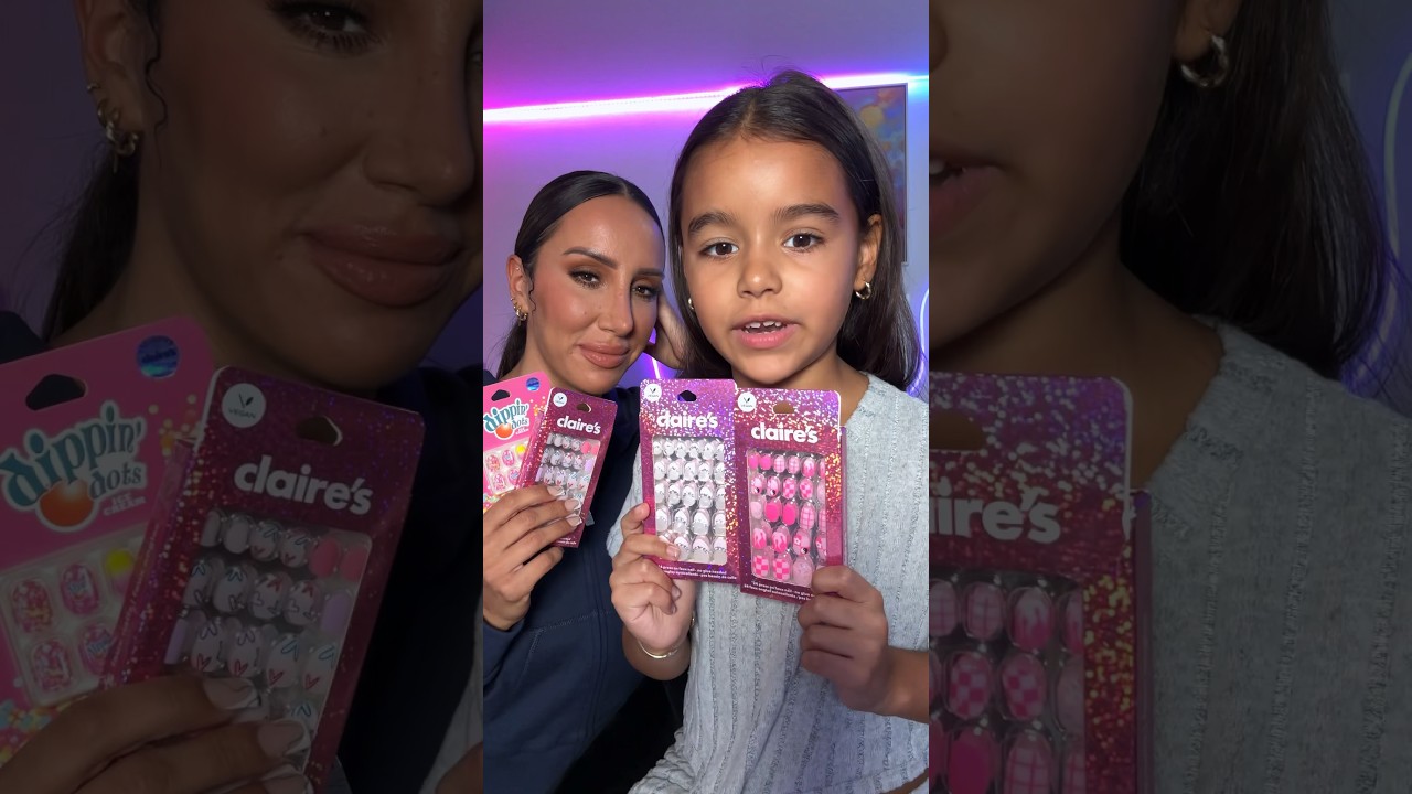 Claire’s Press On Nails For The Win 💕 - YouTube
