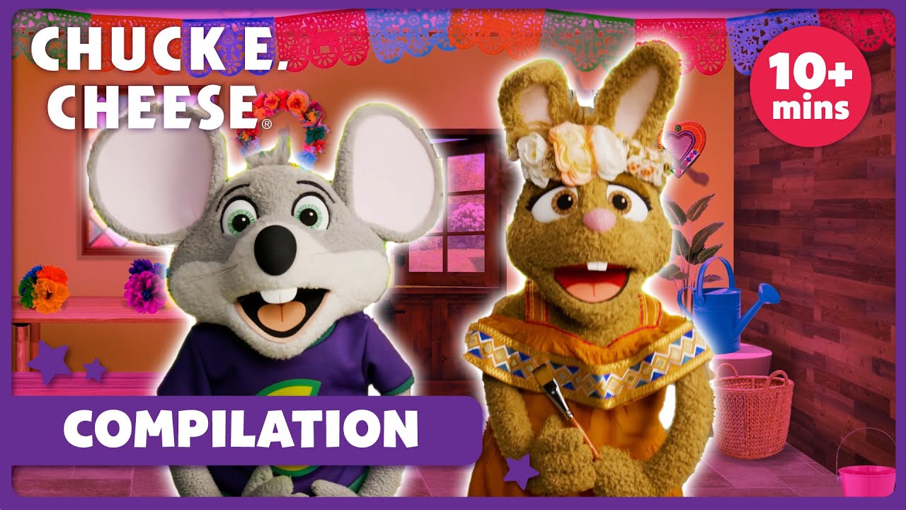 Chuck E. Cheese | Bella B. Music and Spanish Fun | Compilation - YouTube