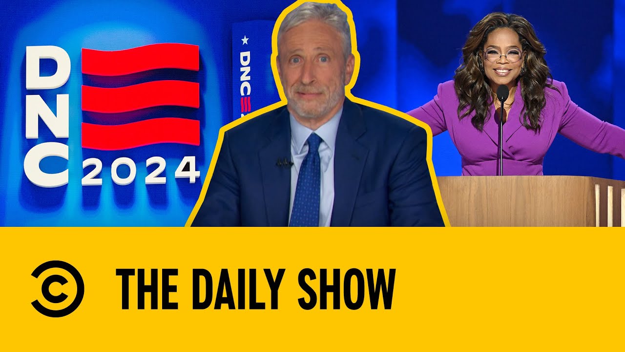 DNC Gets A Dose Of Joy From Oprah | The Daily Show - YouTube