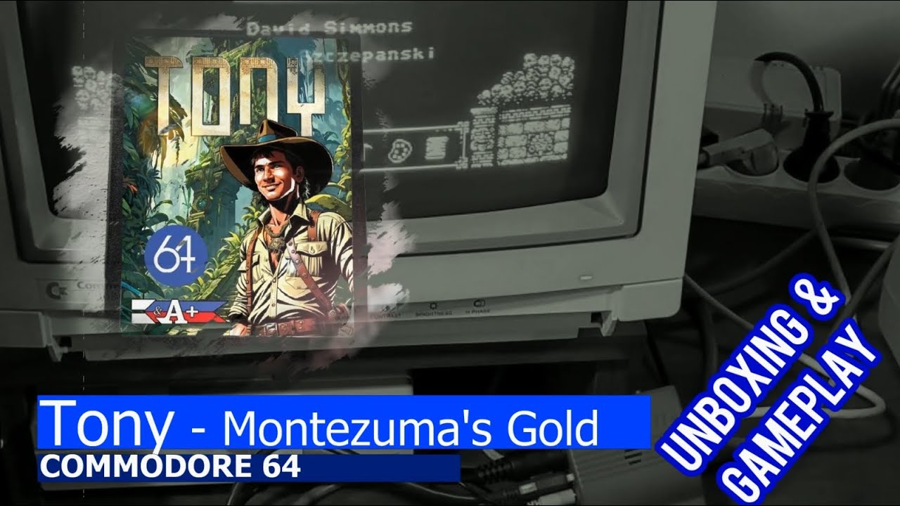 Commodore 64 -=Tony - Montezuma's Gold=- unboxing&gameplay - YouTube