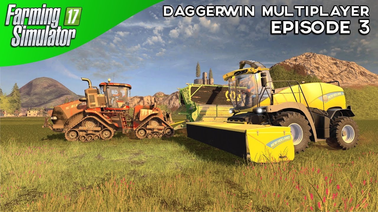 FS17 Multiplayer Timelapse In Daggerwin's Server - Farming Legend Map ...