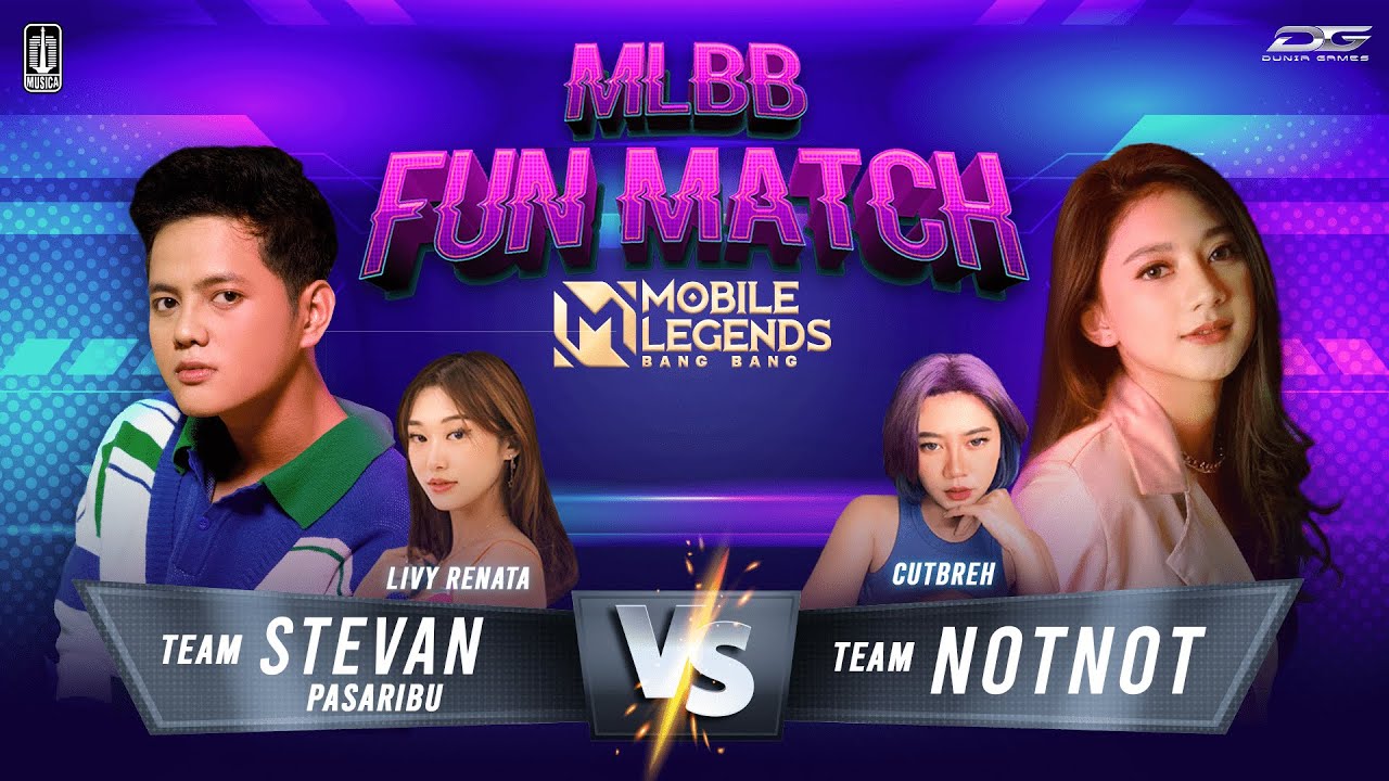 MOBILE LEGENDS BANG BANG FUN MATCH : Team STEVAN PASARIBU VS Team ...