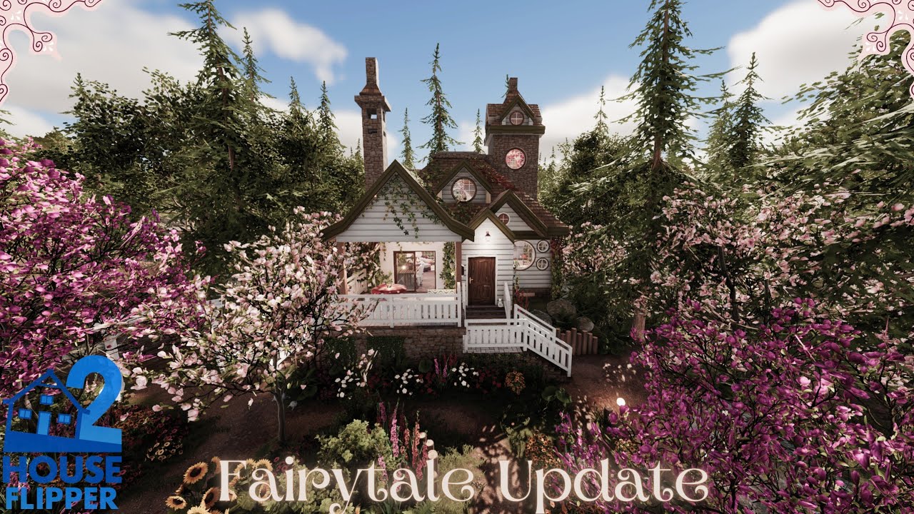 House Flipper 2 | Flipping a Fairytale House| Full Renovation & Tour ...