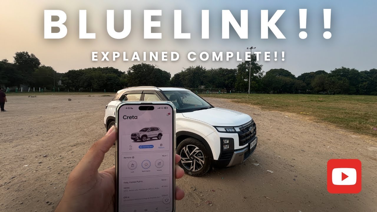 Is blue link useful? - Hidden features of New Creta!! - Blue link ...