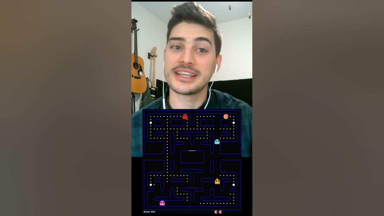Coding Pac Man In Python Code Pacman Python Programming Tutorial Youtubeshorts Youtube