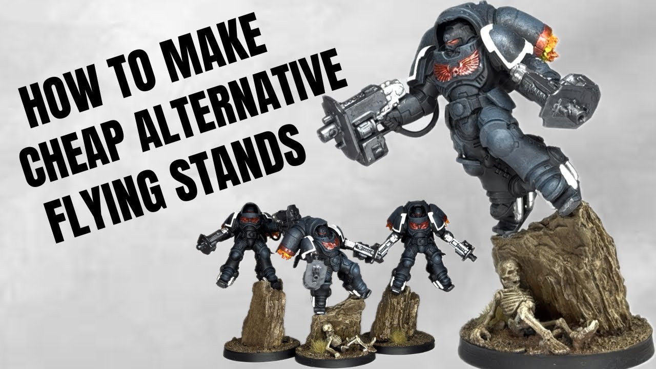 Easy basing for inceptors and other flying models! - YouTube
