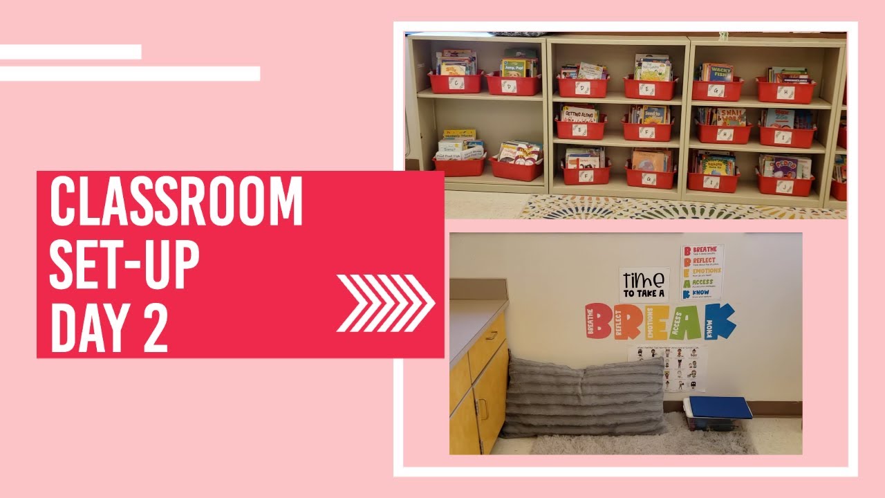 1st Grade Classroom Set-up ~ Day 2 - YouTube