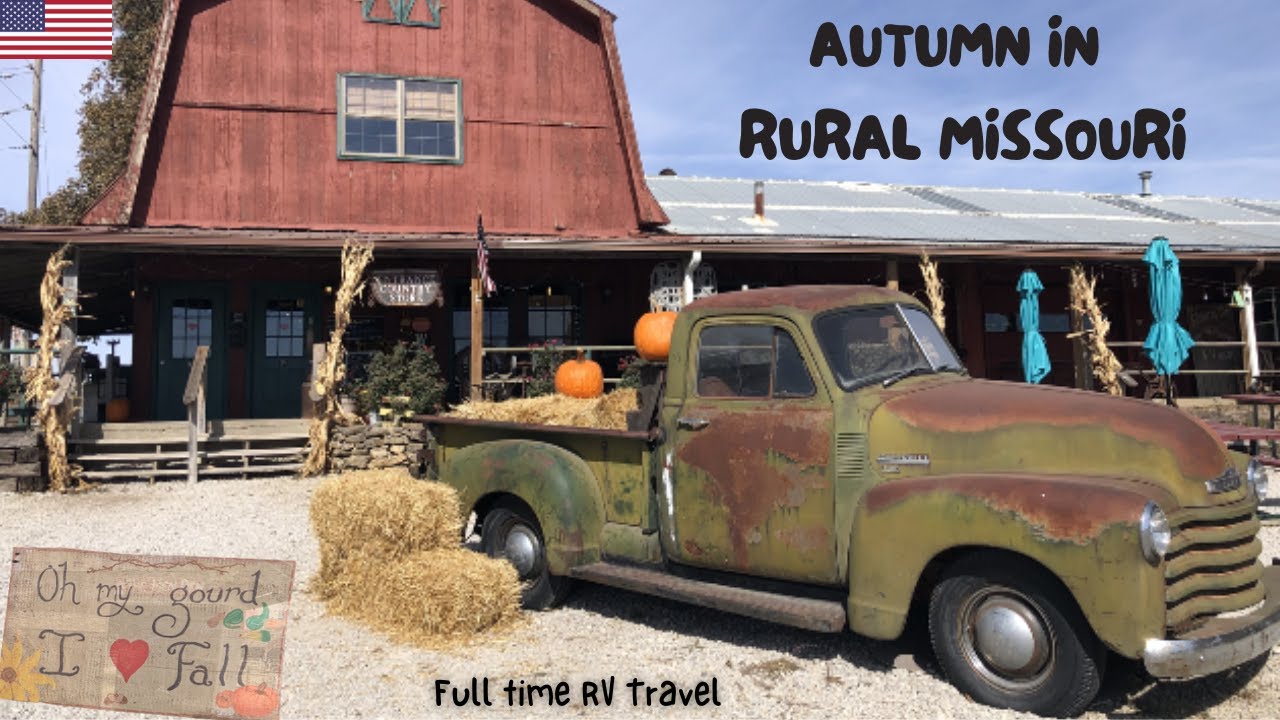 Autumn in Rural Missouri 🍁 Fall Foliage Tour of 2022 //13ft boler ...