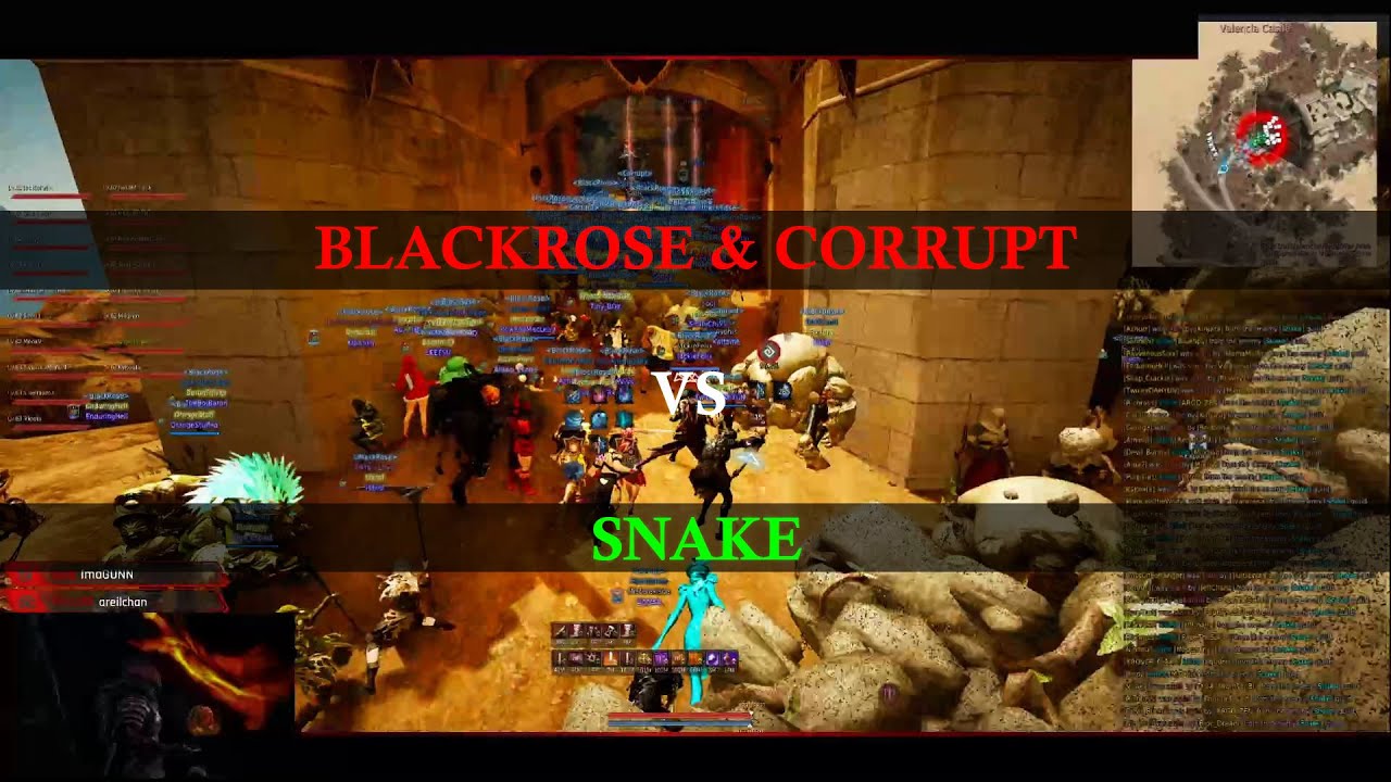BDO - Valencia Siege Blackrose & Corrupt vs Snake - YouTube