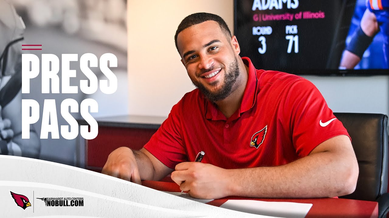 Isaiah Adams Introductory Press Conference | Arizona Cardinals - YouTube