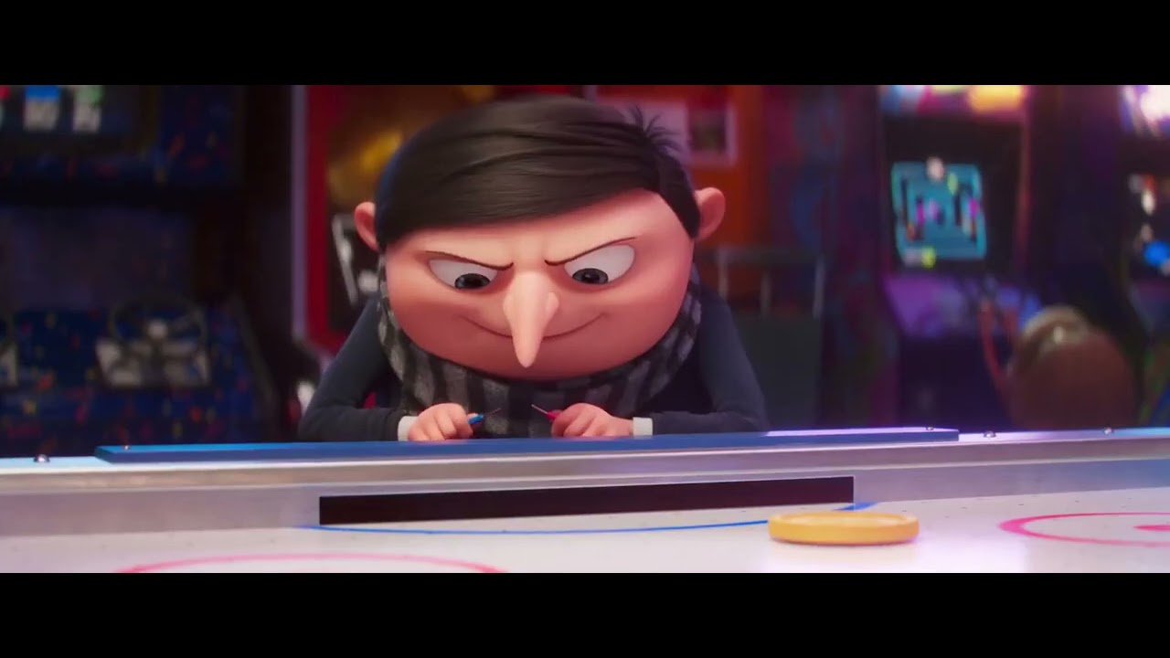 Gru Having Fun With Minions Scene Minions The Rise Of Gru - YouTube