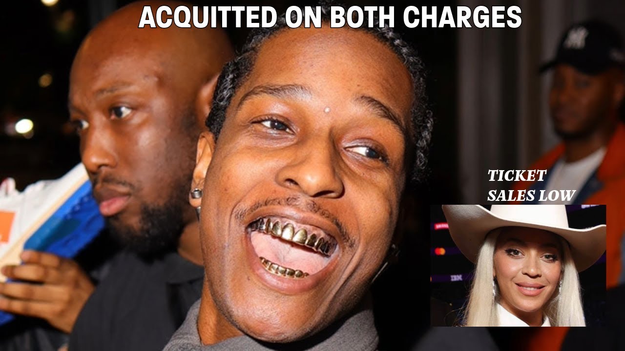 ASAP ROCKY ACQUITTED ON BOTH CHARGES/BEYONCE STRUGGLING TO SALE TICKETS ...