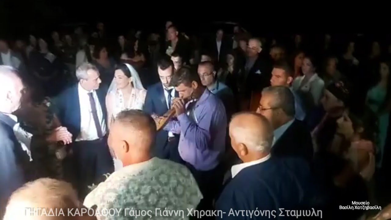 Πηγαδια Καρπάθου Ο γάμος του Γιάννη Γ. Χηράκη με την Αντιγόνη Χ ...