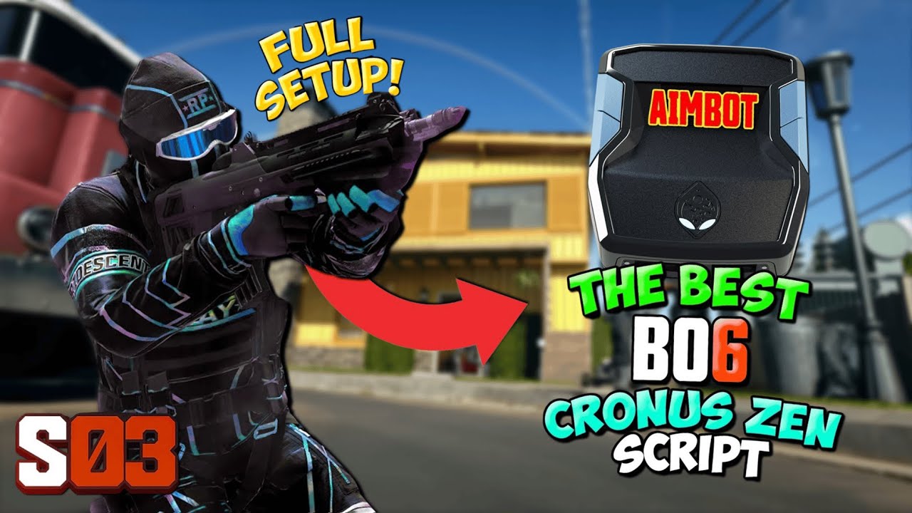 Cronus Zen BO6 & Warzone INSANE Sticky Aim Assist Script Setup ...