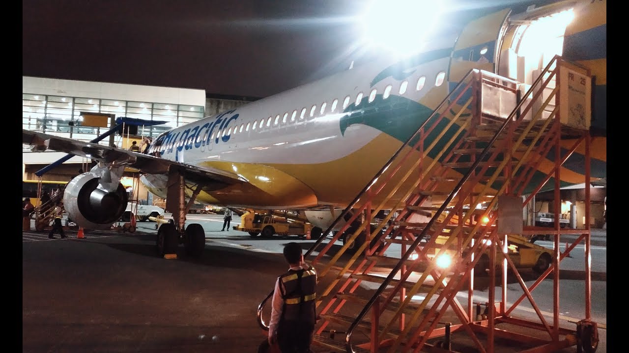 Cebu Pacific Economy Class Flight Review: Iloilo to Manila A320 - YouTube