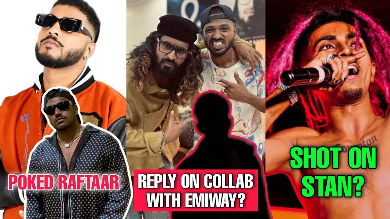 Rapper Poked Raftaar For?Minta Shot On Stan Or Thoratt?Emiway Album On ...