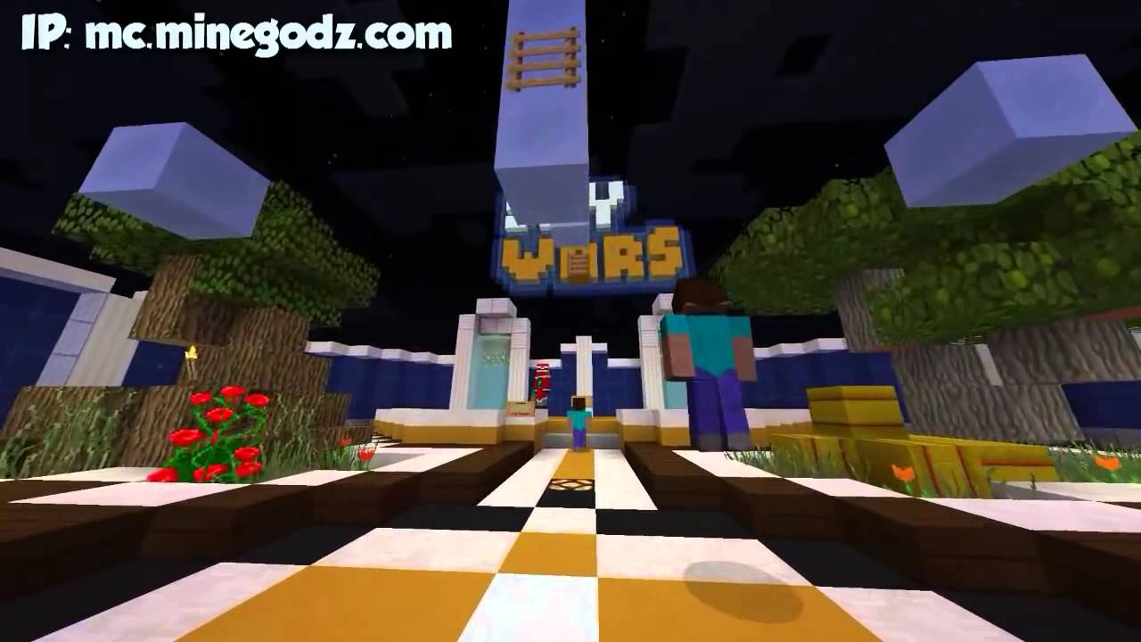 MEJORES SERVERS SKY WARS NO PREMIUM 1 8 X 1 7 X - YouTube