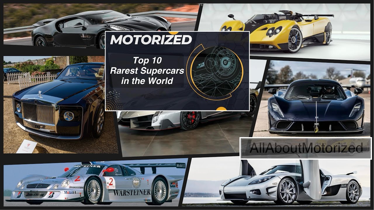 Top 10 Rarest Supercars in the World | Insane Luxury and Speed ...