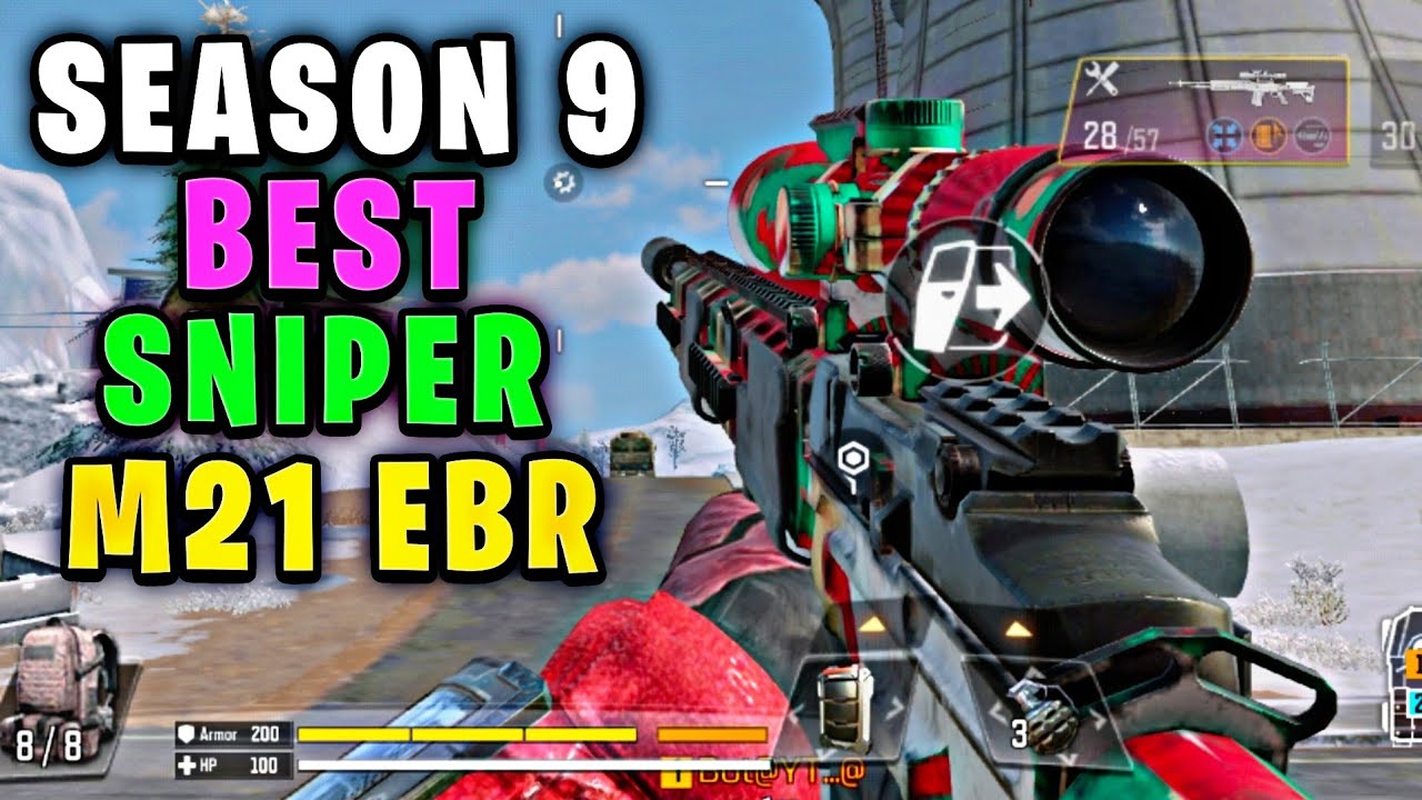 Season 9 Best SNIPER M21 EBR Loadout br 🔥 Best M21 EBR Gunsmith in CODM ...