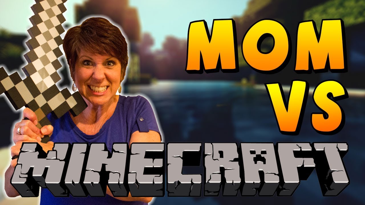 Mom VS Minecraft: First Kill! - YouTube