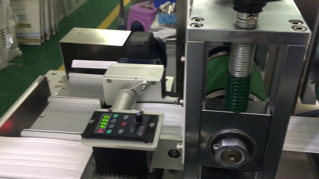 Full automatic outside ear loop mask making machine with CCD detection ...