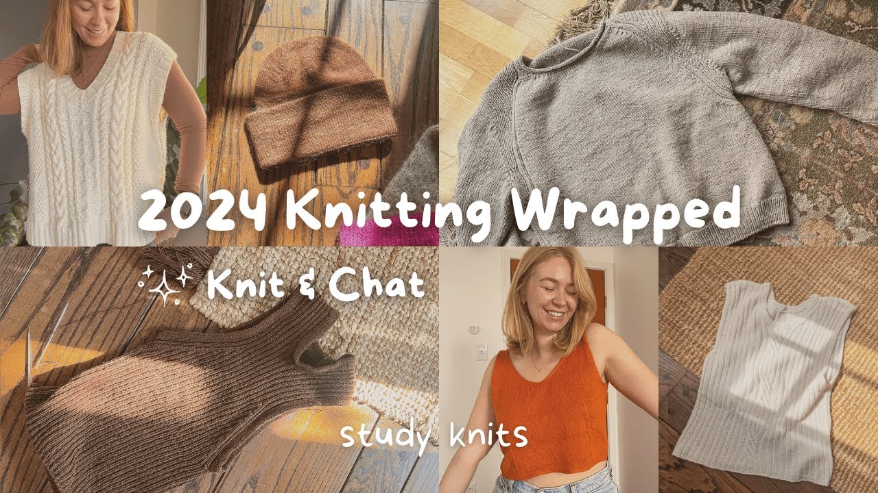 2024 knitting year in review // superlatives, most knit patterns ...